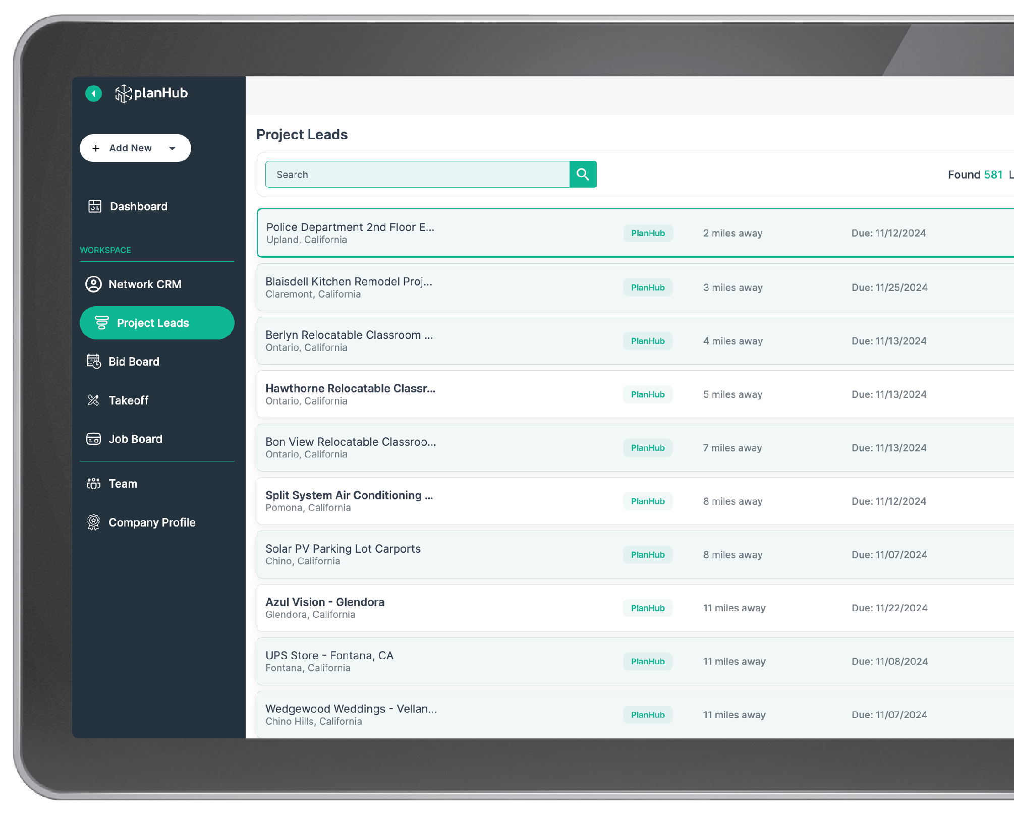 PlanHub 2.0- the One Platform for end to end construction management.